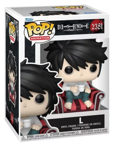 Death Note POP! Animation Vinyl Figure L 9 cm - Anteiku.hu