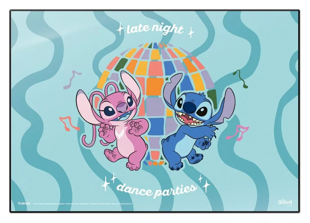 Lilo & Stitch Desktop Mat Waves 35 x 50 cm - Anteiku.hu - Fi