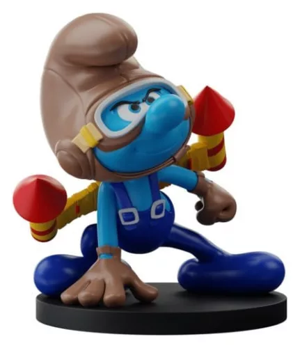 The Smurfs Statue Jetpack Smurf 10 cm - Anteiku.hu - Figura